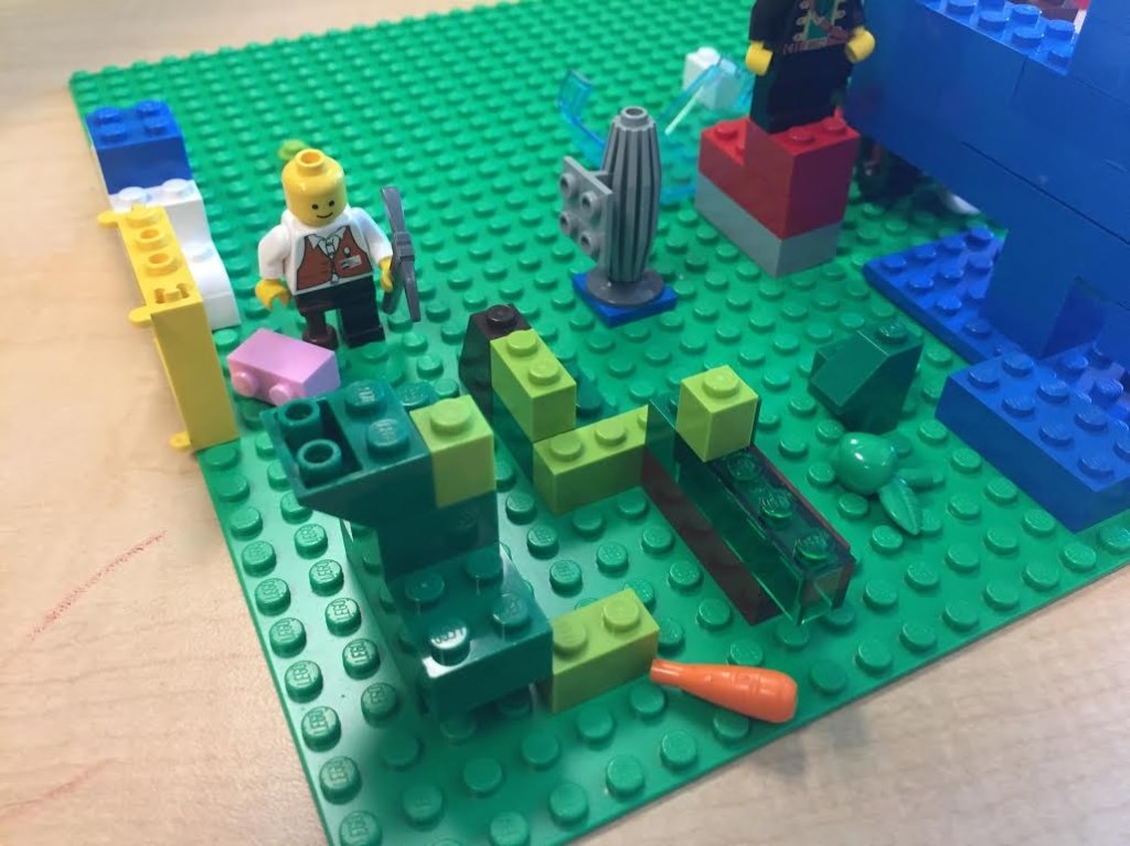 Lego Challenge–Disaster Island – The Lego Librarian