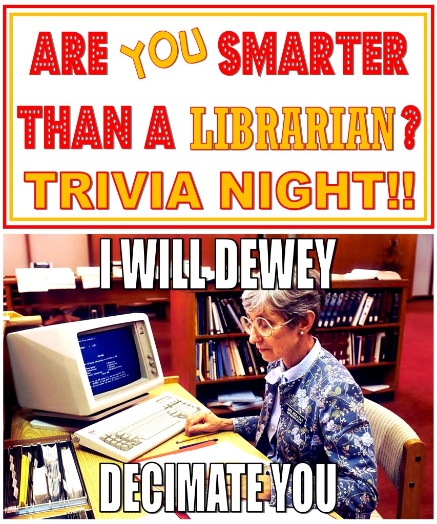 Tween Programming–Are You Smarter than a Librarian? Trivia Night – The Lego Librarian