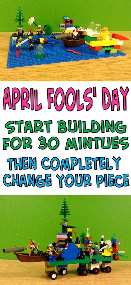 Lego Challenge–April Fools’ Day – The Lego Librarian