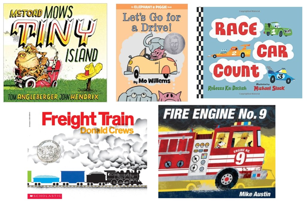 Storytime–Transportation Stories – The Lego Librarian