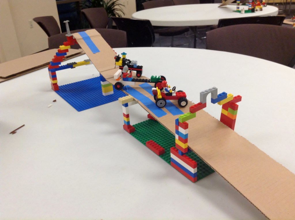 Lego Club Challenge–Ramps and Slides – The Lego Librarian