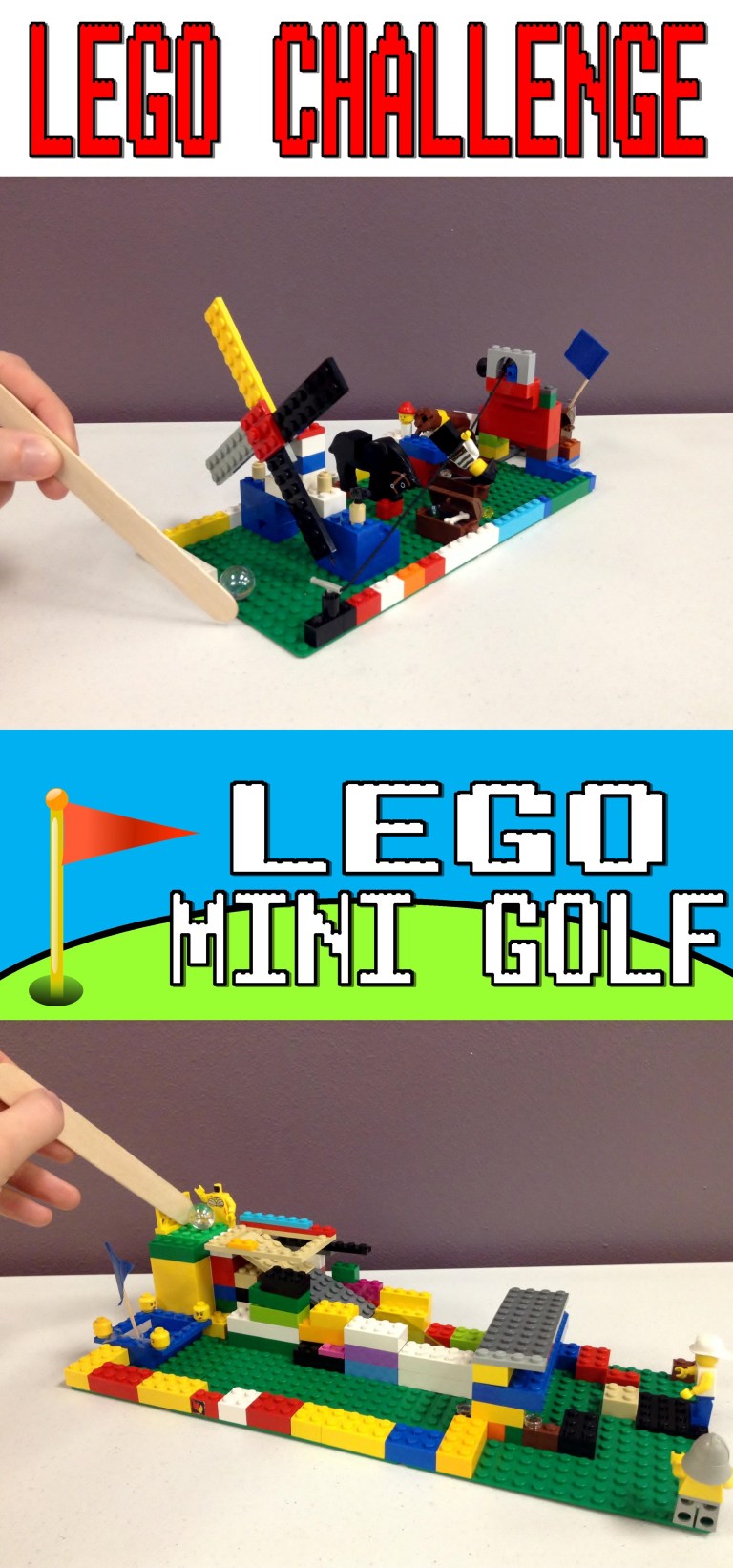 Lego Challenge–Lego Mini Golf – The Lego Librarian