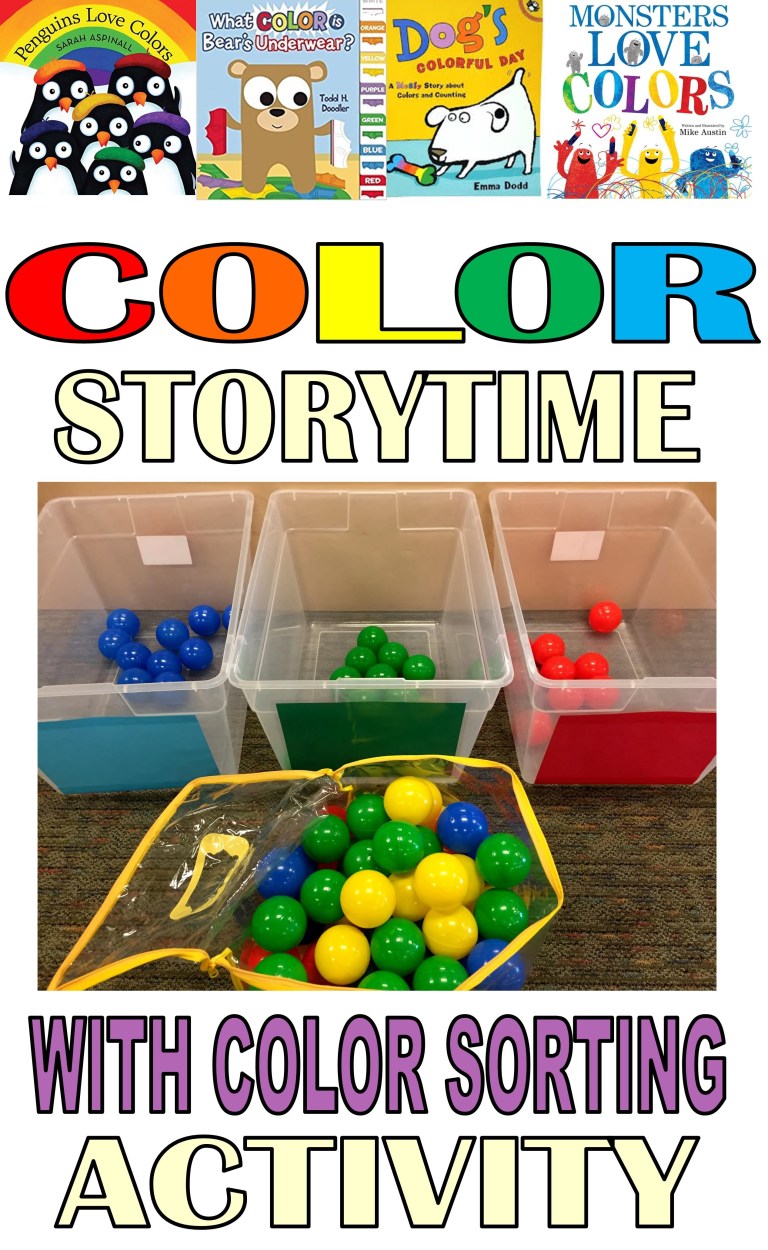 Storytime–Stories about Colors – The Lego Librarian