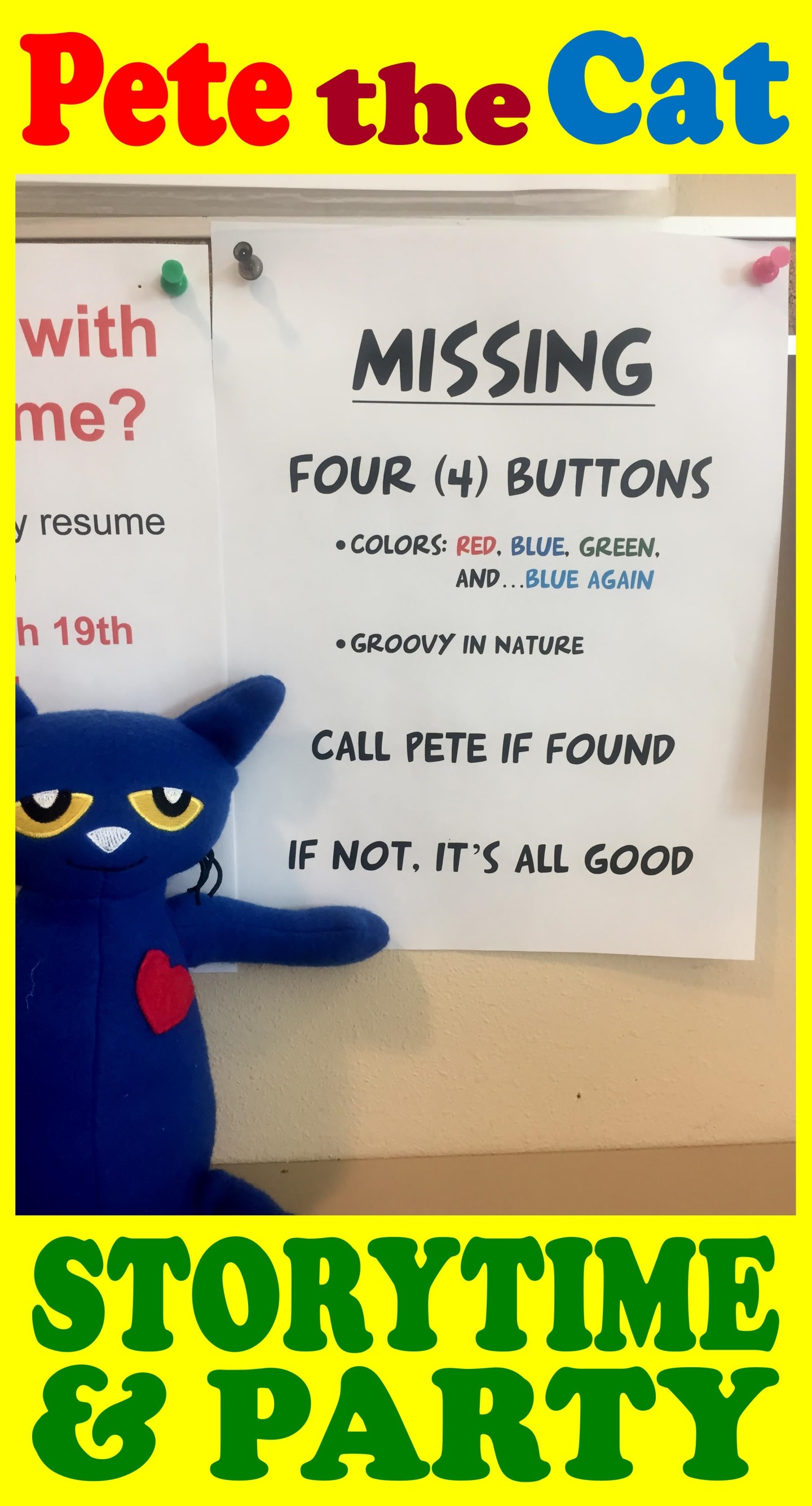 Pete the Cat Storytime and Party – The Lego Librarian