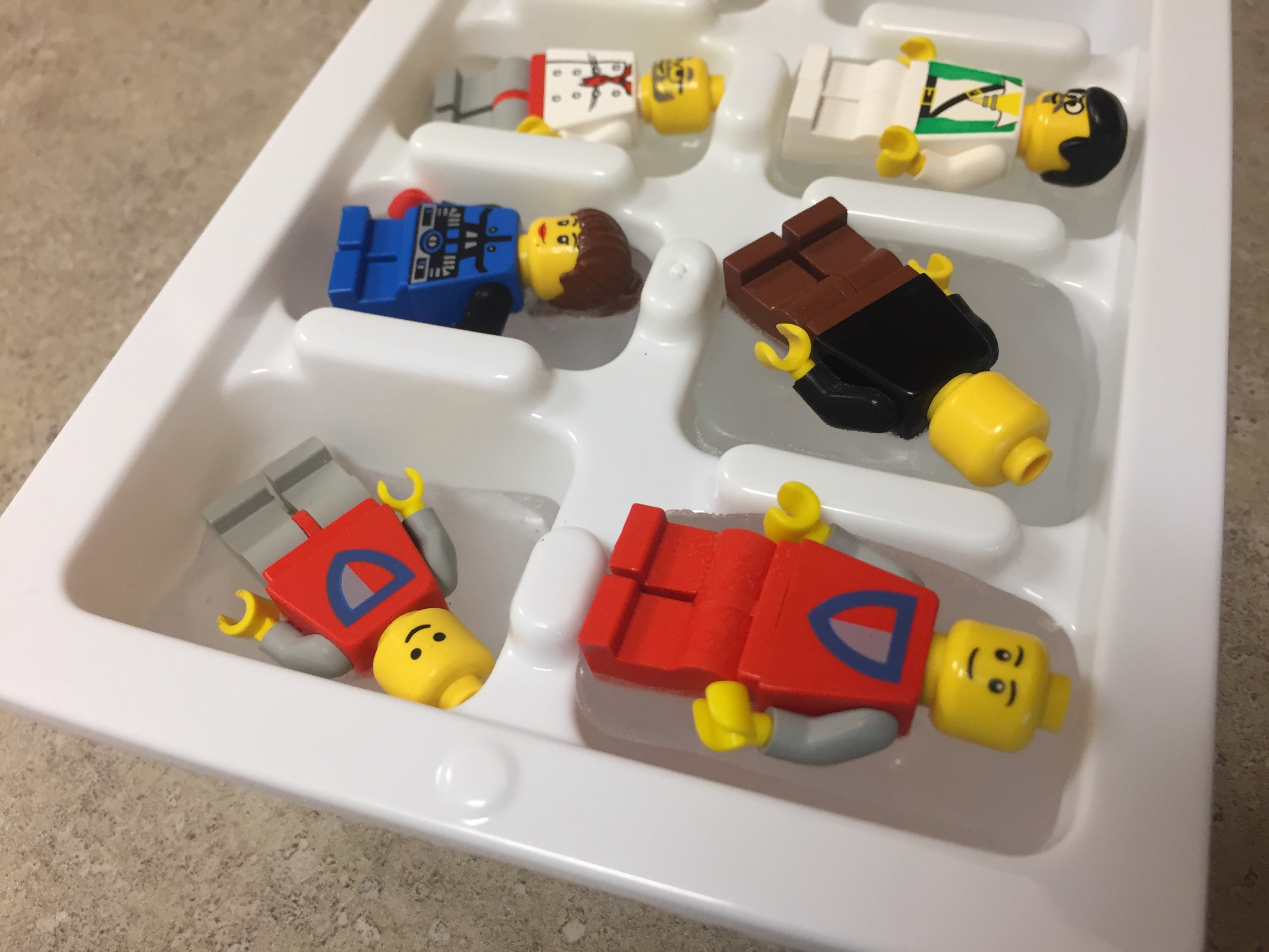 Lego Challenge–Ice Cubes and Slides – The Lego Librarian