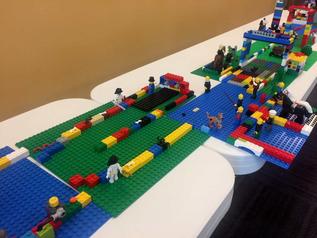 Lego Challenge–The Longest Road – The Lego Librarian