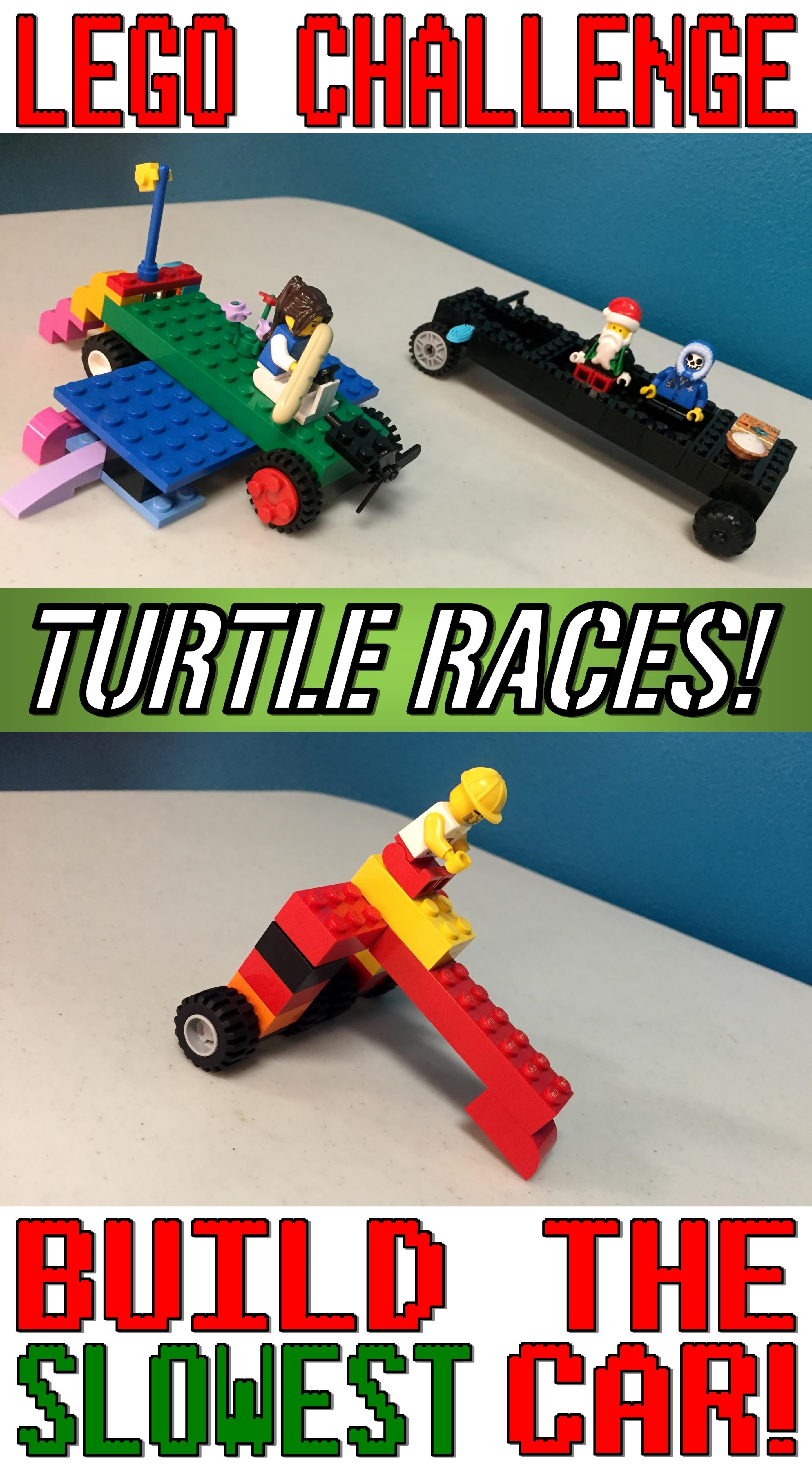 Lego Club Challenge–Slowest Car – The Lego Librarian