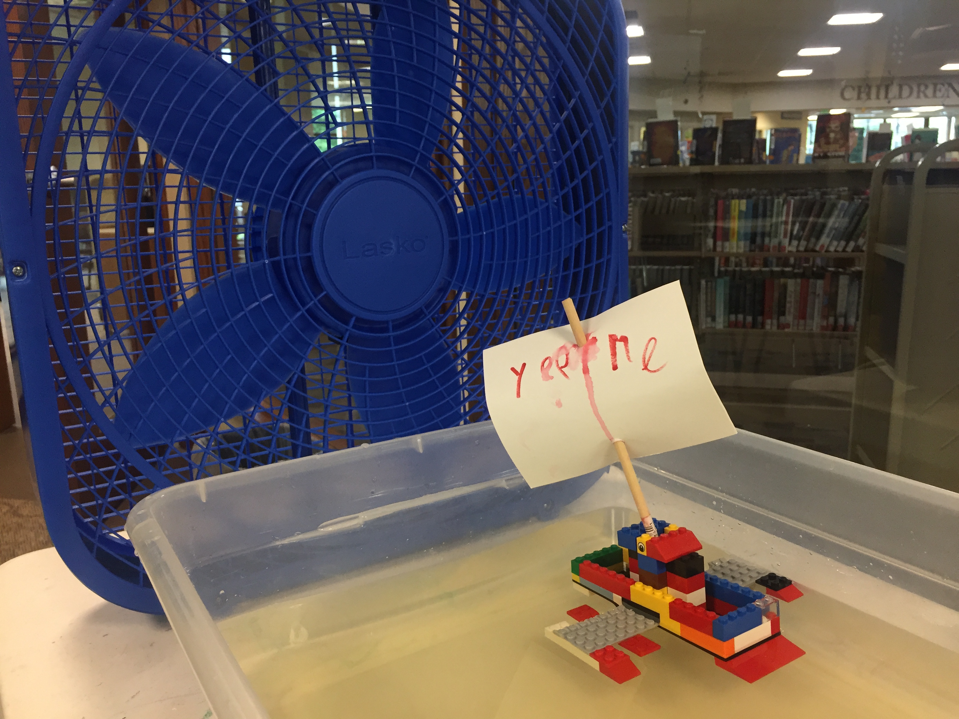 Lego Club Challenge–Boat Races! – The Lego Librarian