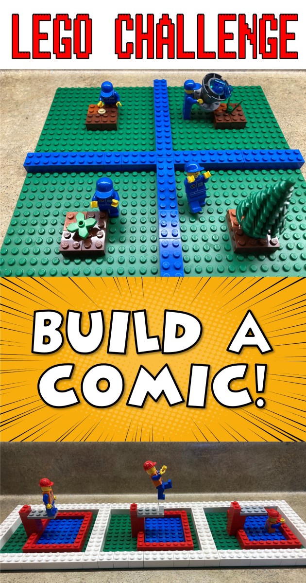 Lego Challenge–Build a Comic! – The Lego Librarian