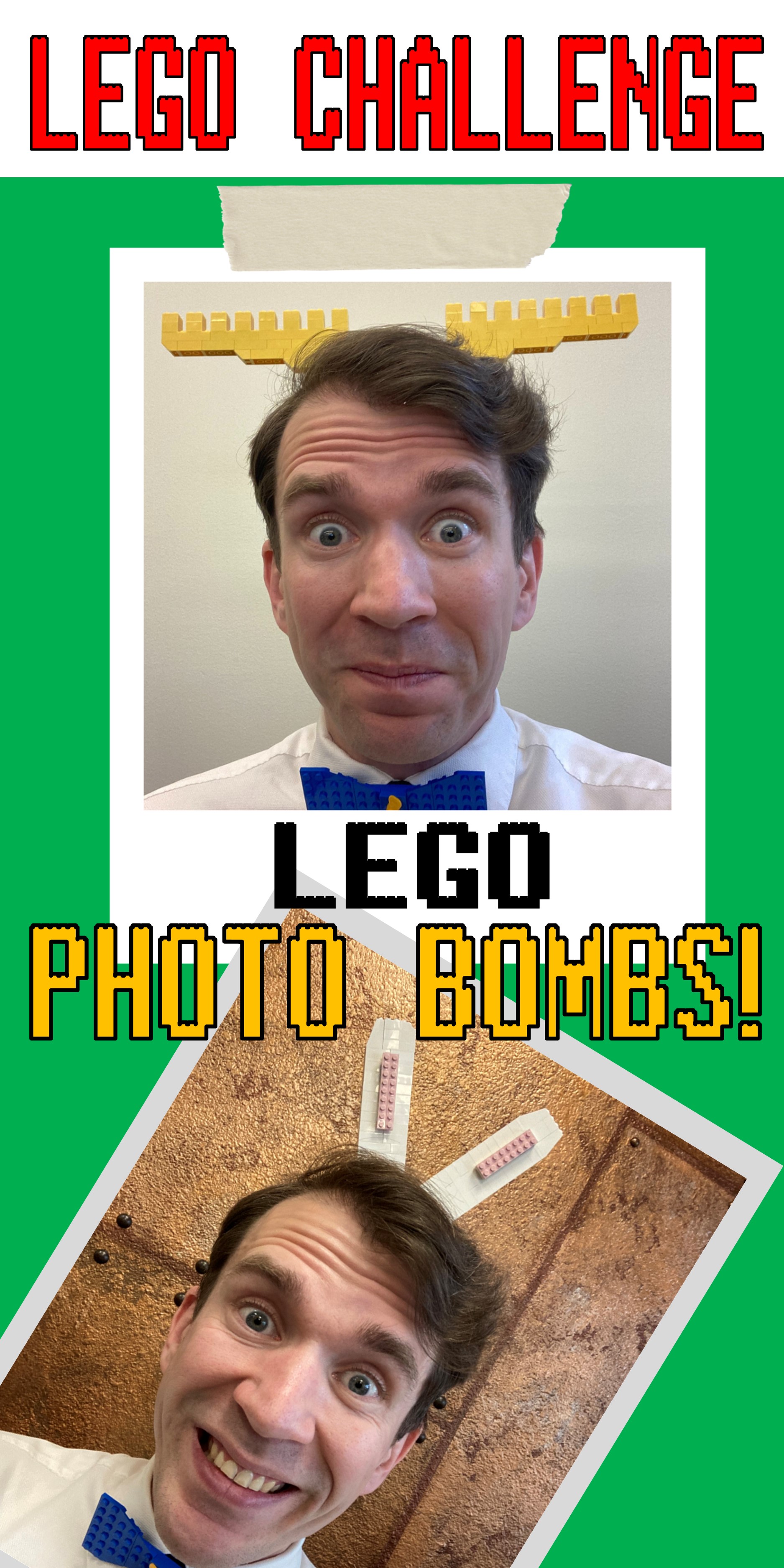 Lego Challenge–Photo Bomb! – The Lego Librarian