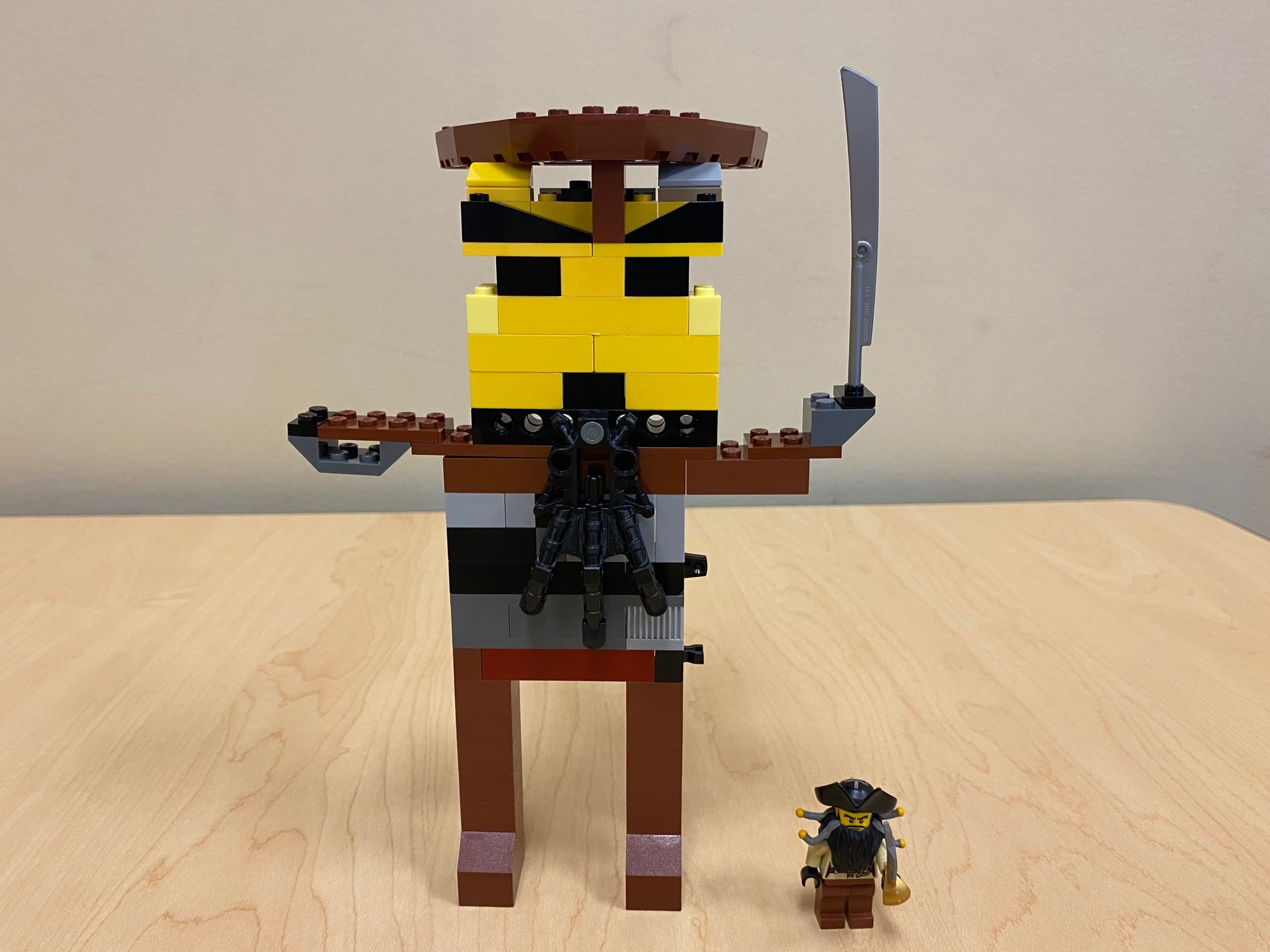 Lego Challenge–Make a Megafig – The Lego Librarian