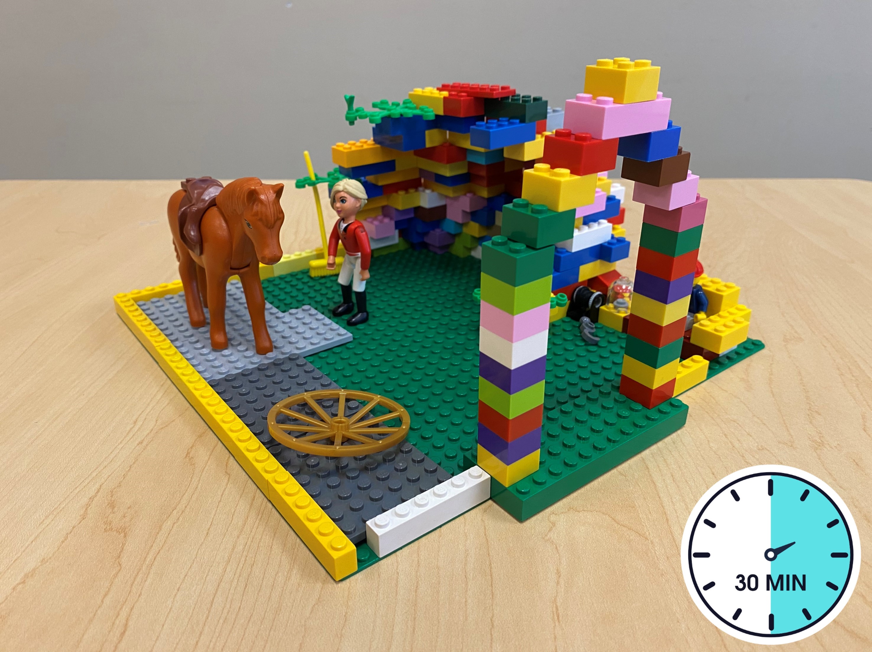 Lego Challenge–Big Build, Small Copy – The Lego Librarian