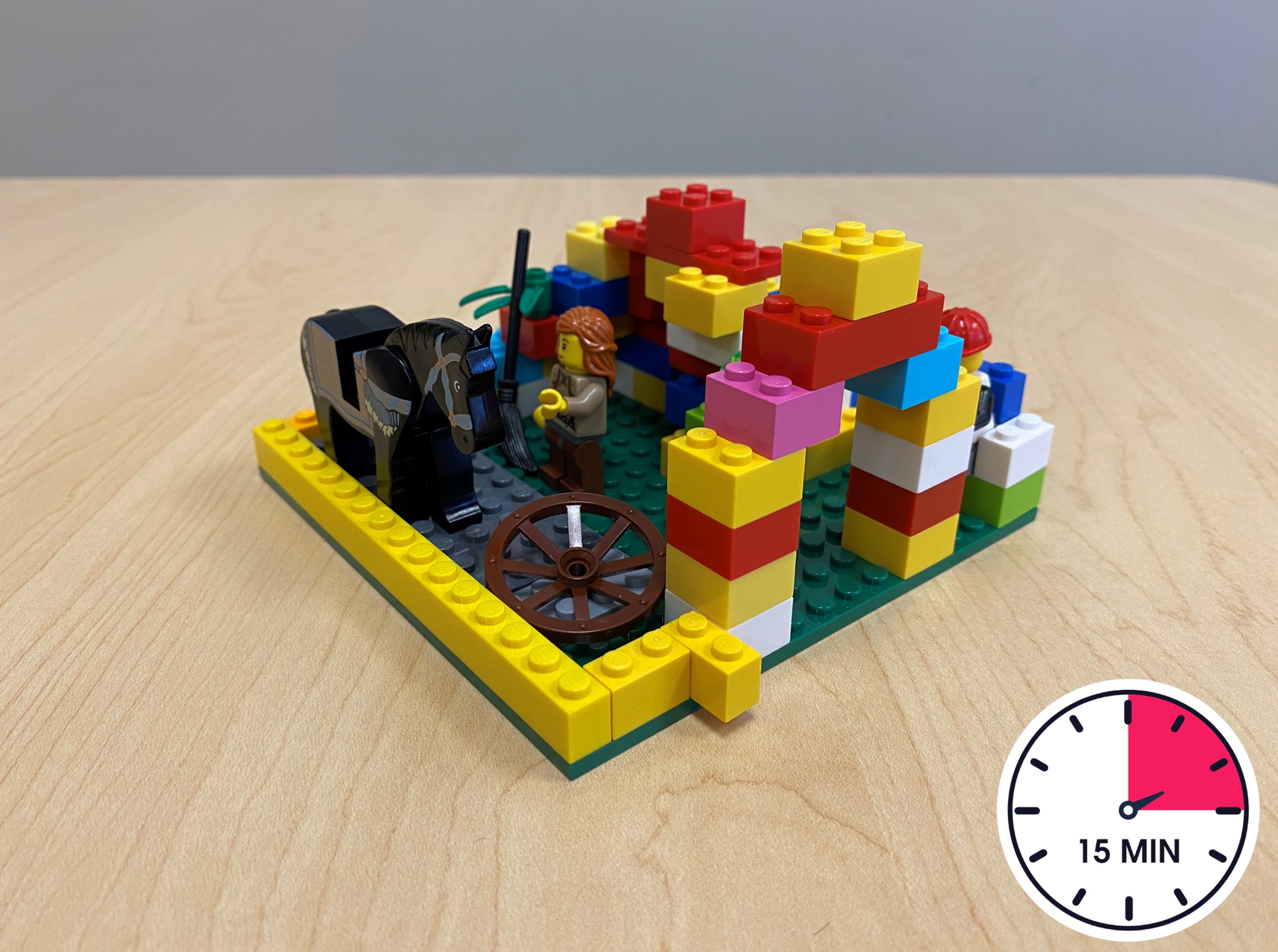 Lego Challenge–Big Build, Small Copy – The Lego Librarian