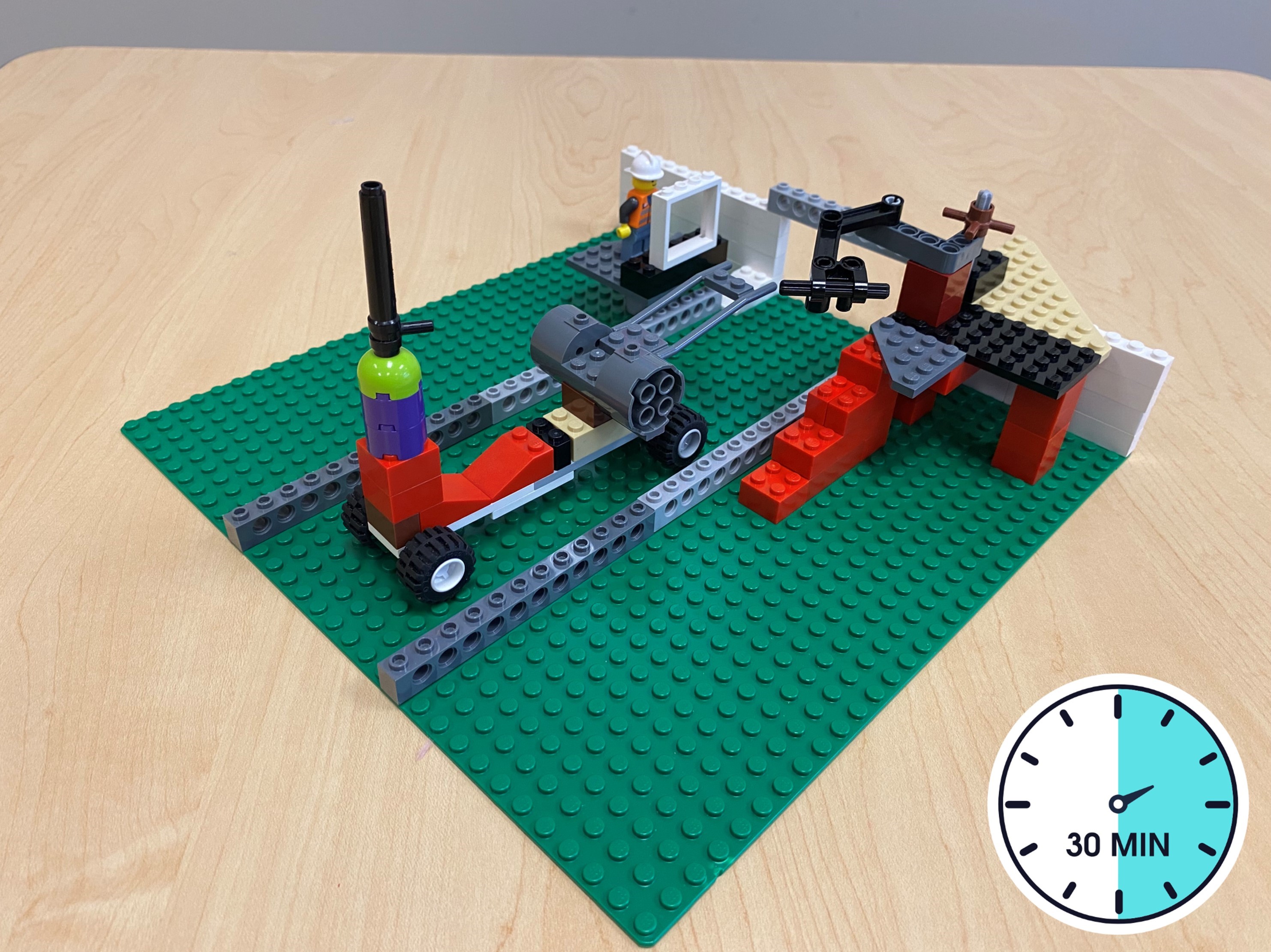 Lego Challenge–Big Build, Small Copy – The Lego Librarian