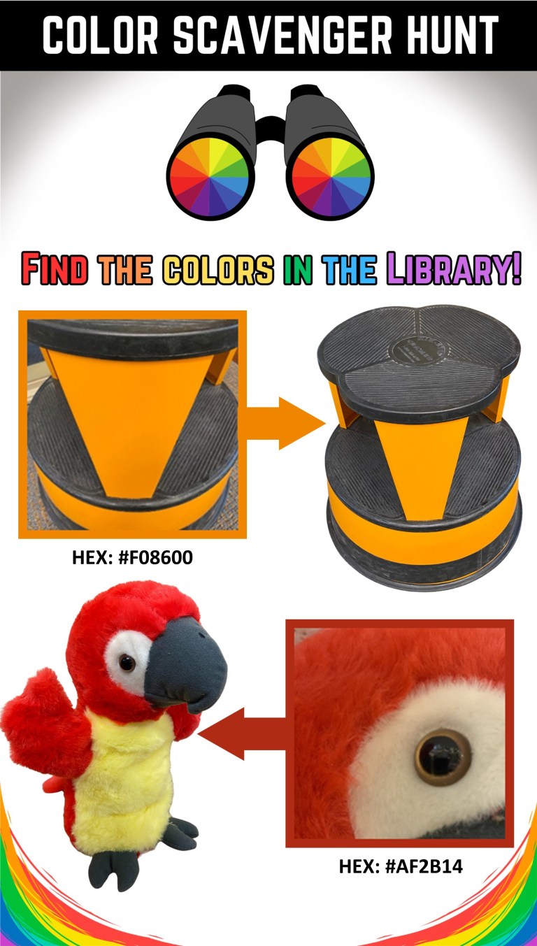 Color Scavenger Hunt – The Lego Librarian