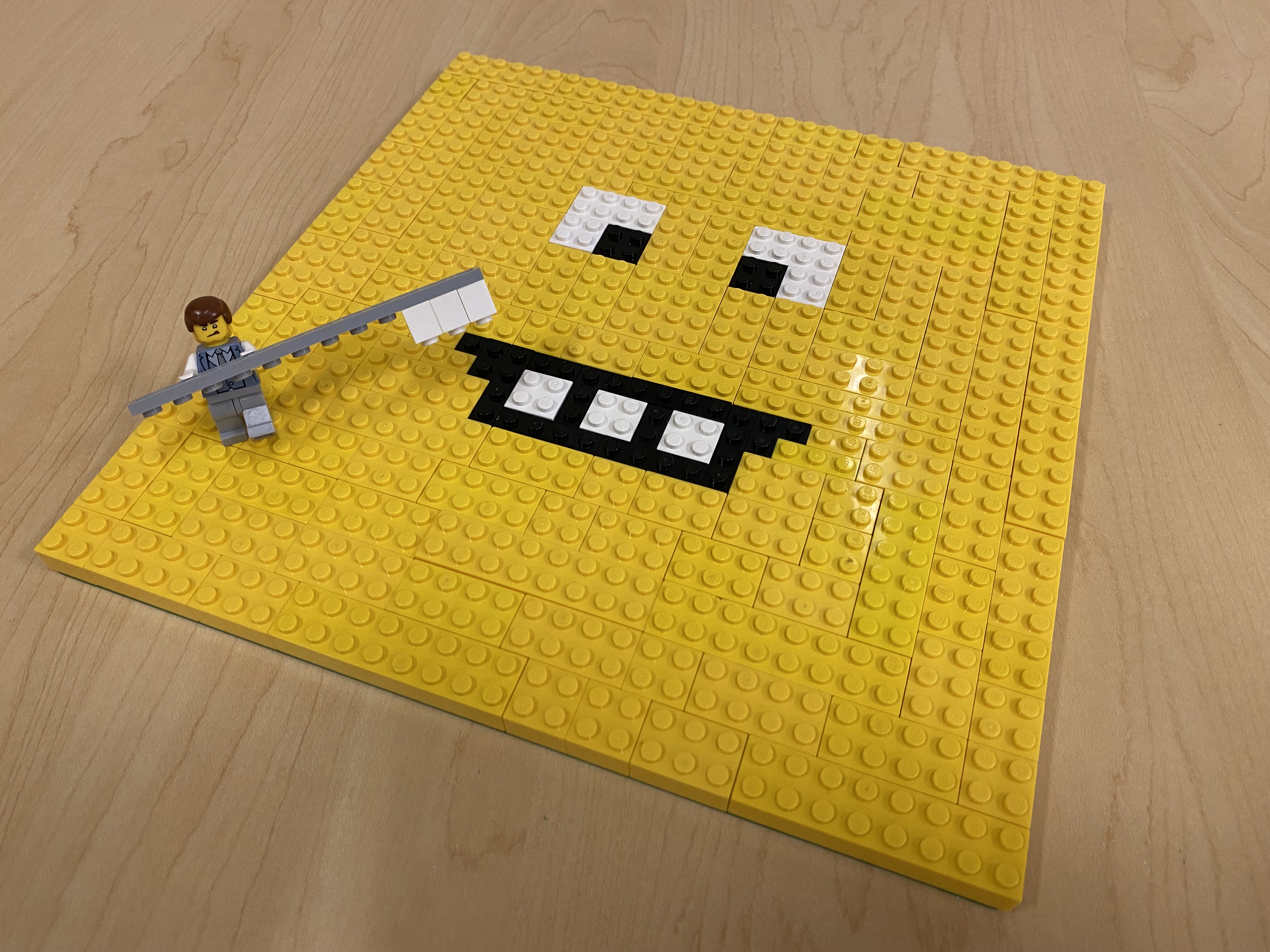 Lego Challenge–The Full Plate Challenge – The Lego Librarian