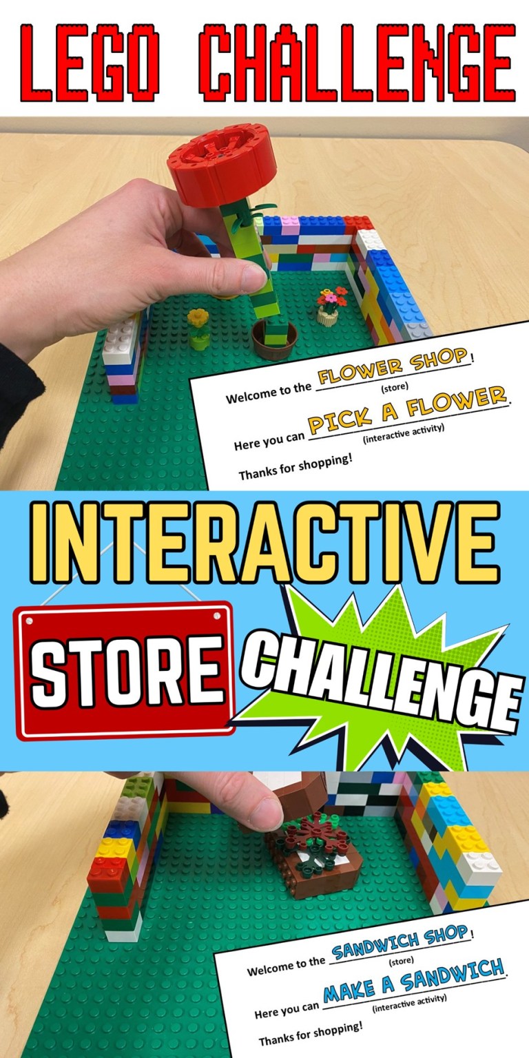 Lego Challenge–Interactive Store Challenge – The Lego Librarian
