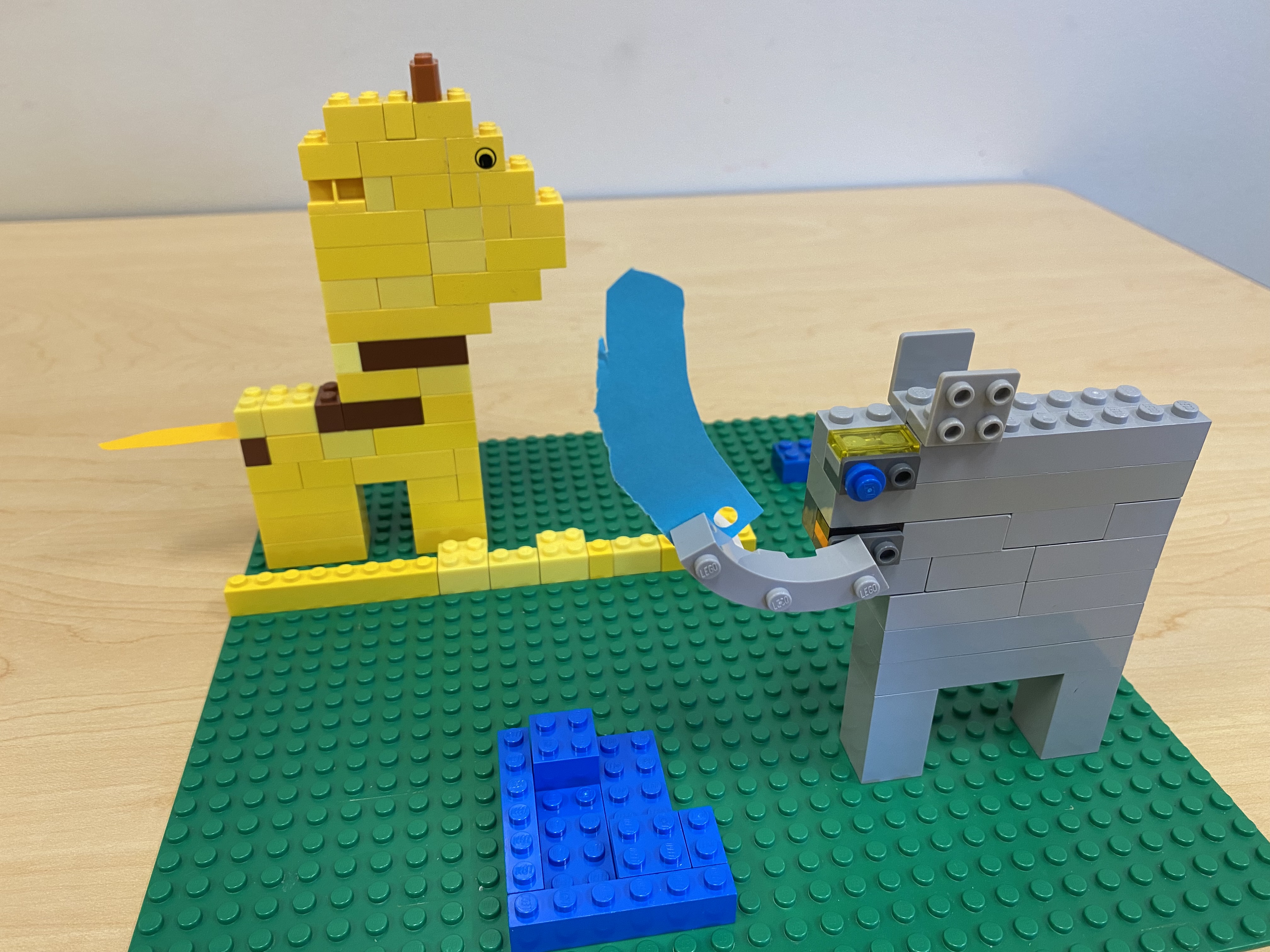 Lego Challenge–Lego Paper – The Lego Librarian